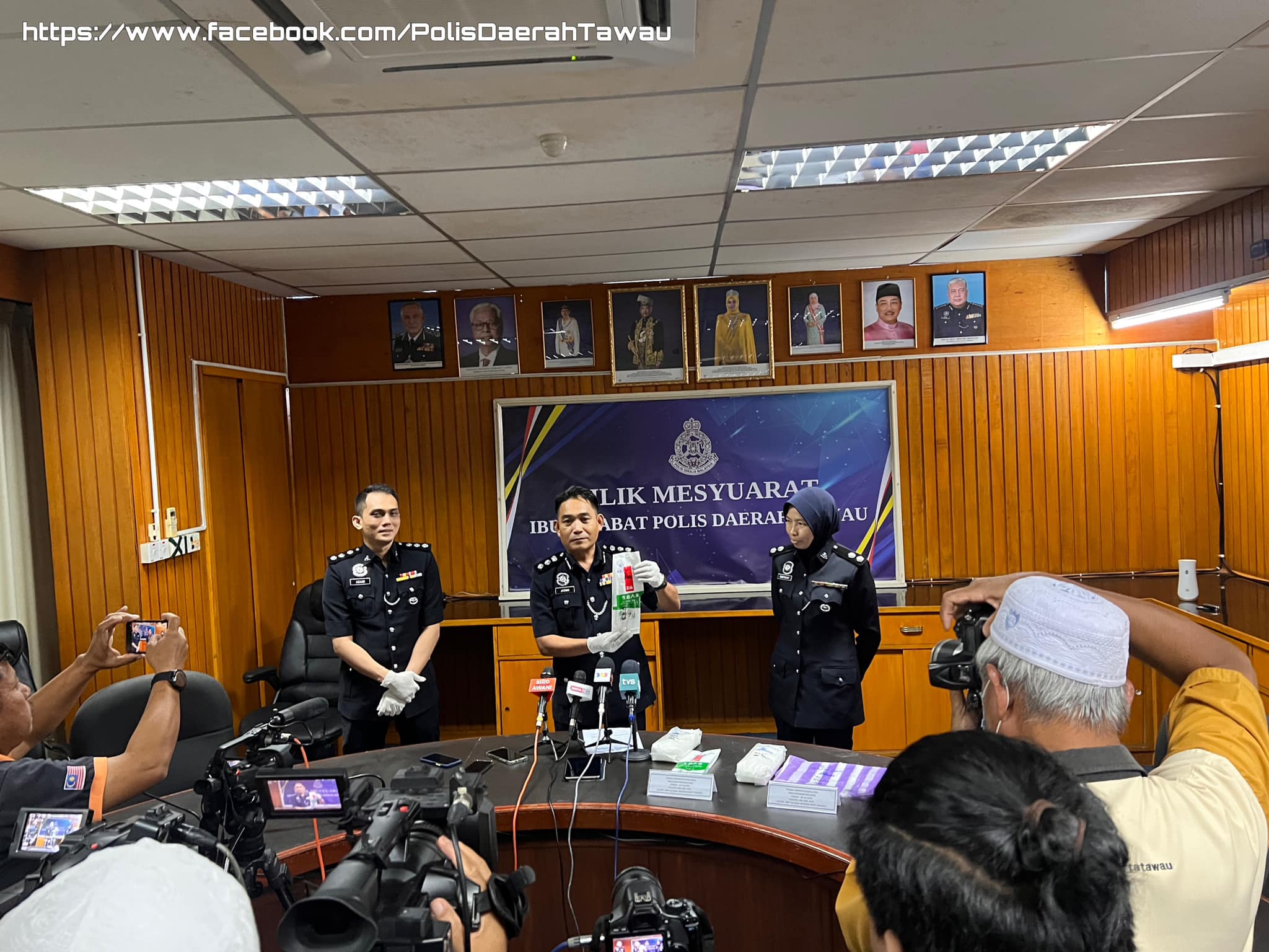 Sekatan Jalan Raya Polis Tawau Berjaya Rampas Dadah Bernilai RM120K