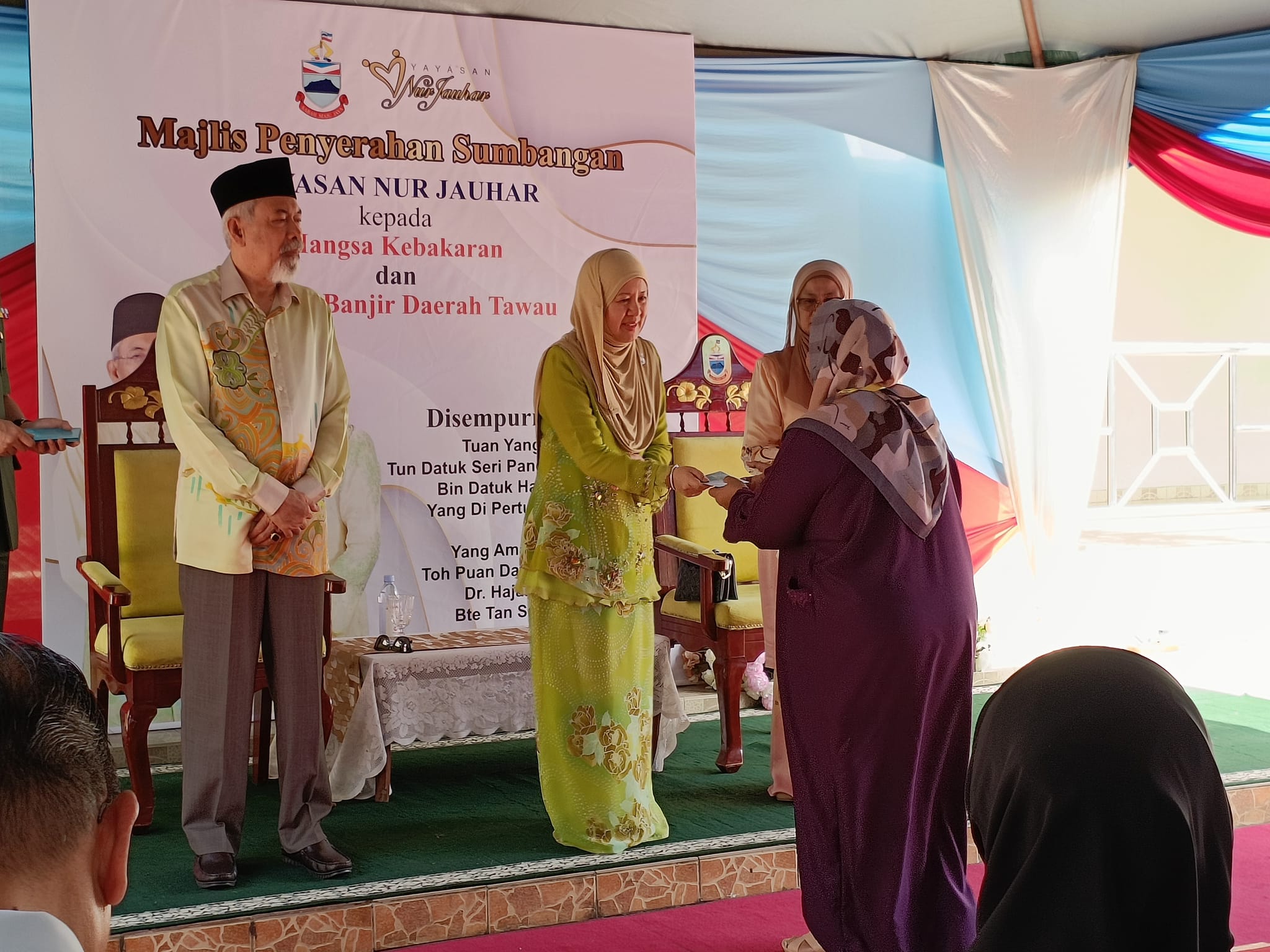 TYT Tun Juhar Adakan Lawatan Ke Daerah Tawau - TawauKini