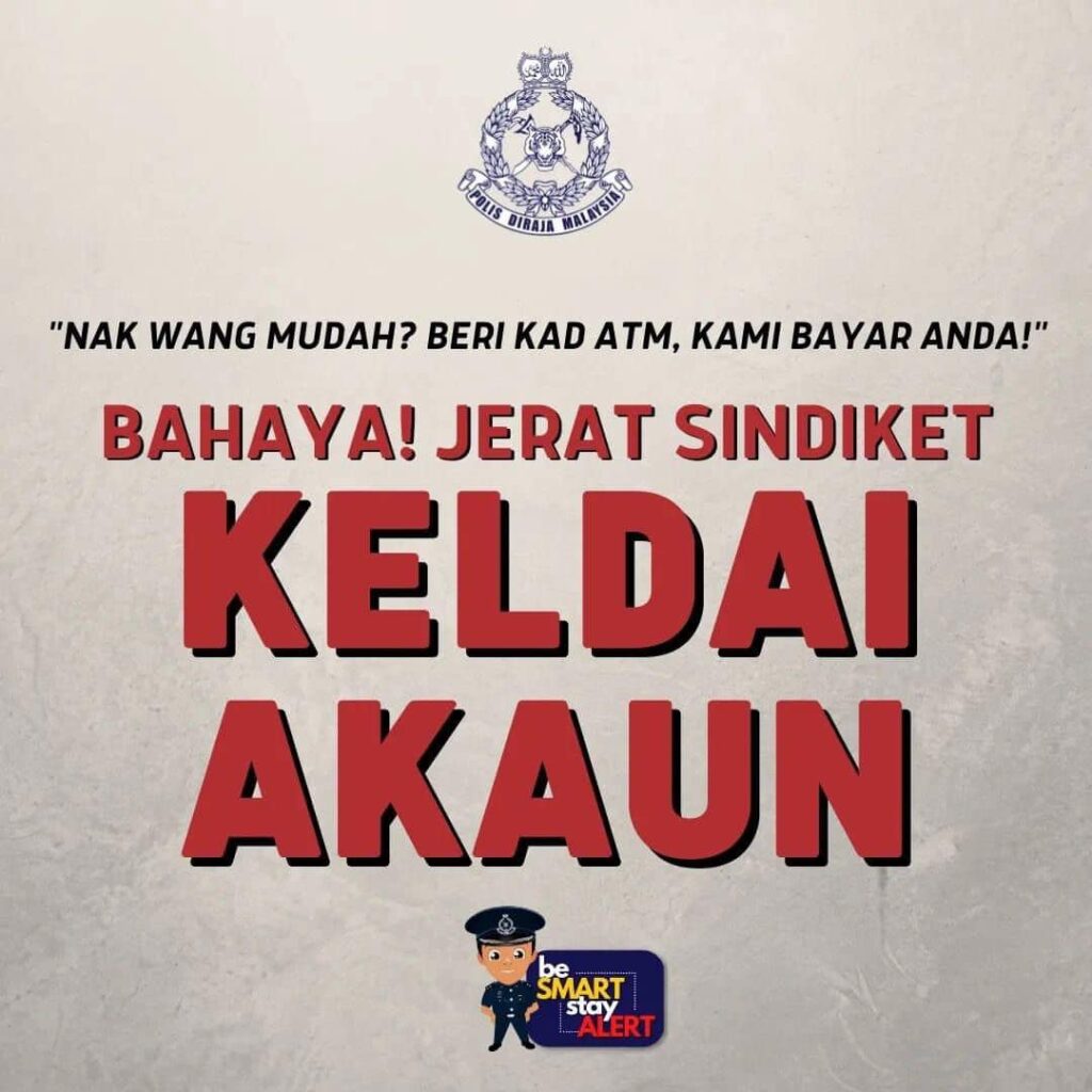 Sindiket keldai akaun jenayah berbahaya - TawauKini