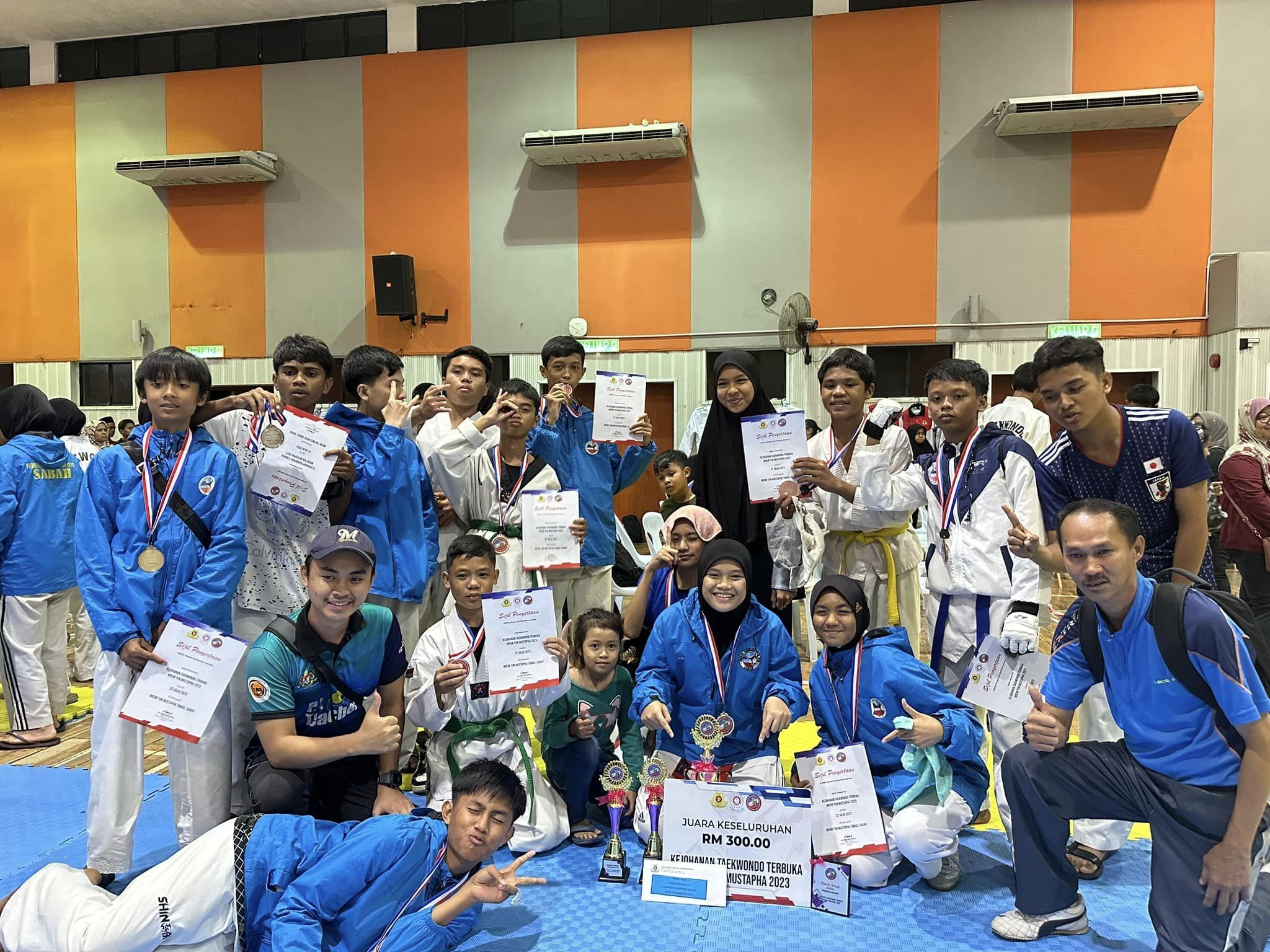 Kejohanan Taekwando Terbuka MRSM Tun Mustapha Tawau 2023 - TawauKini